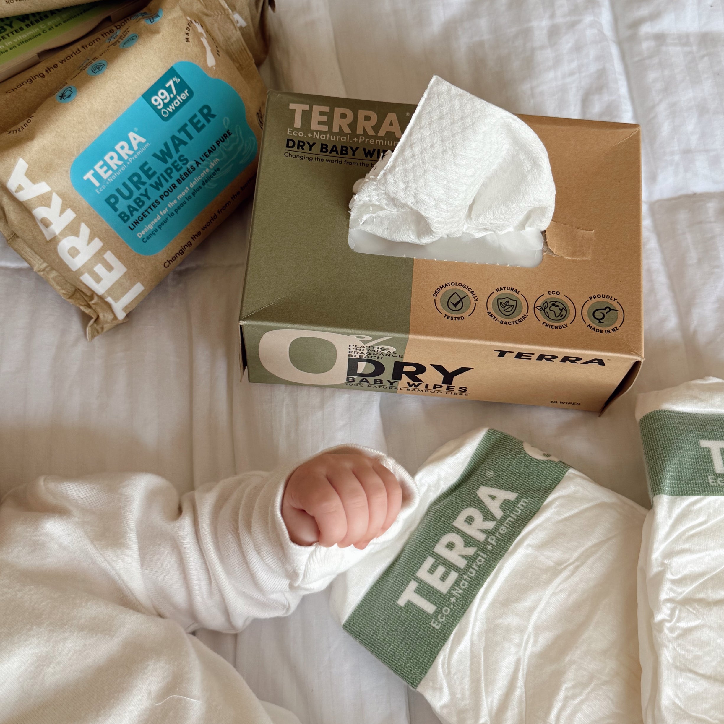 Best Dry Baby Wipes | Bamboo Dry Baby Wipes – Terra Eco Baby Products