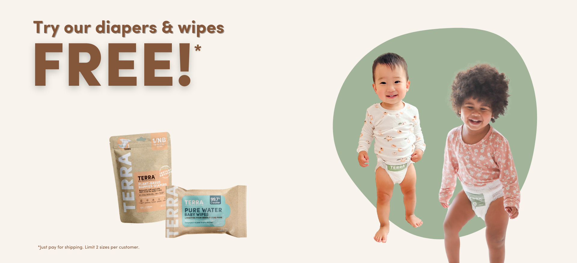 Terra Eco Diaper & Wipes Sample Packs – Terra Eco Baby Products