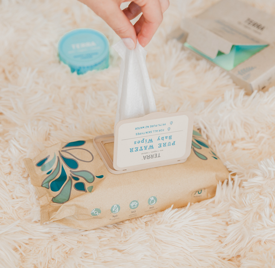 Pure NZ Water Wipes Case | Terra Water Wipes – Terra Eco Baby Products