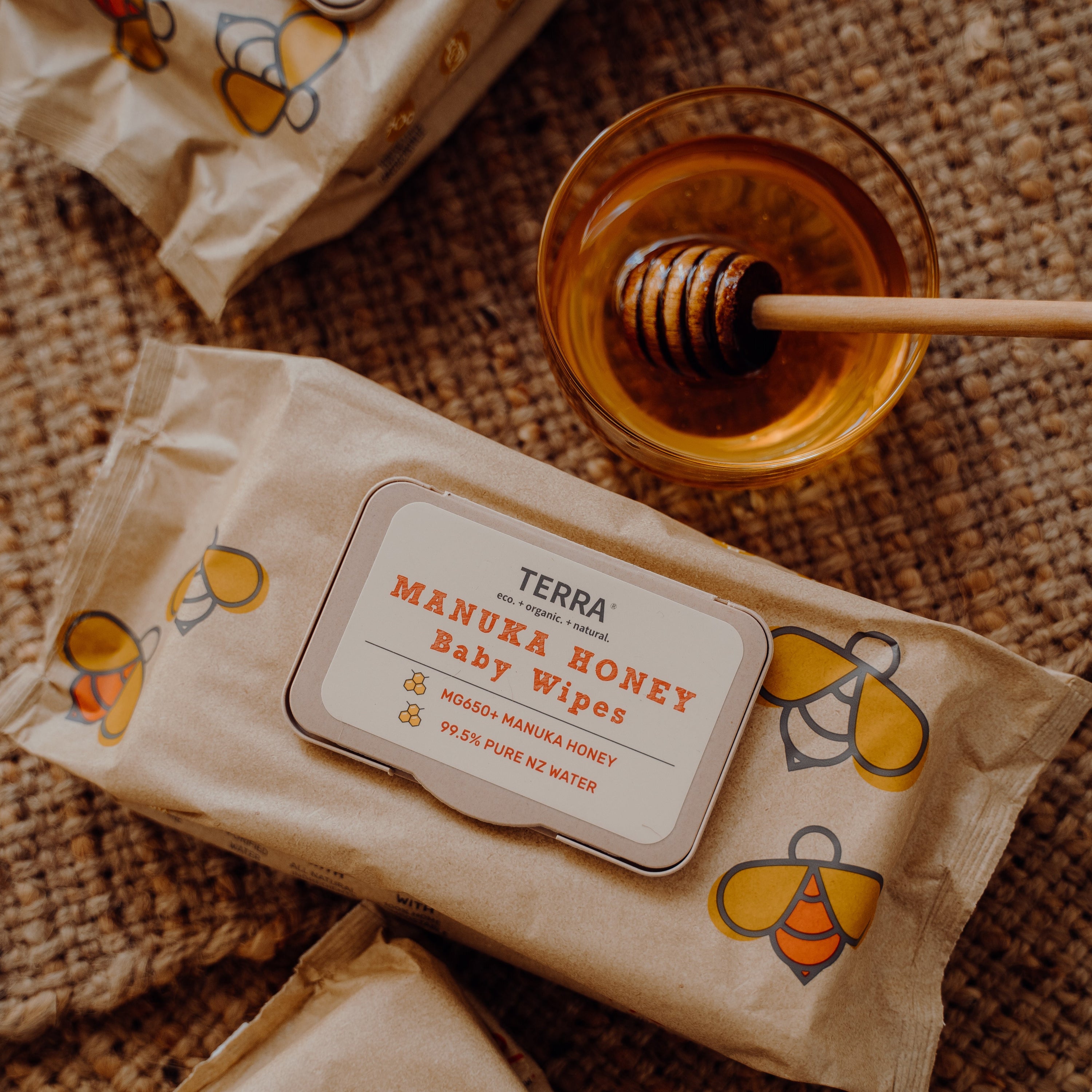 Manuka Honey Baby Wipes | Bamboo Baby Wipes – Terra Eco Baby Products