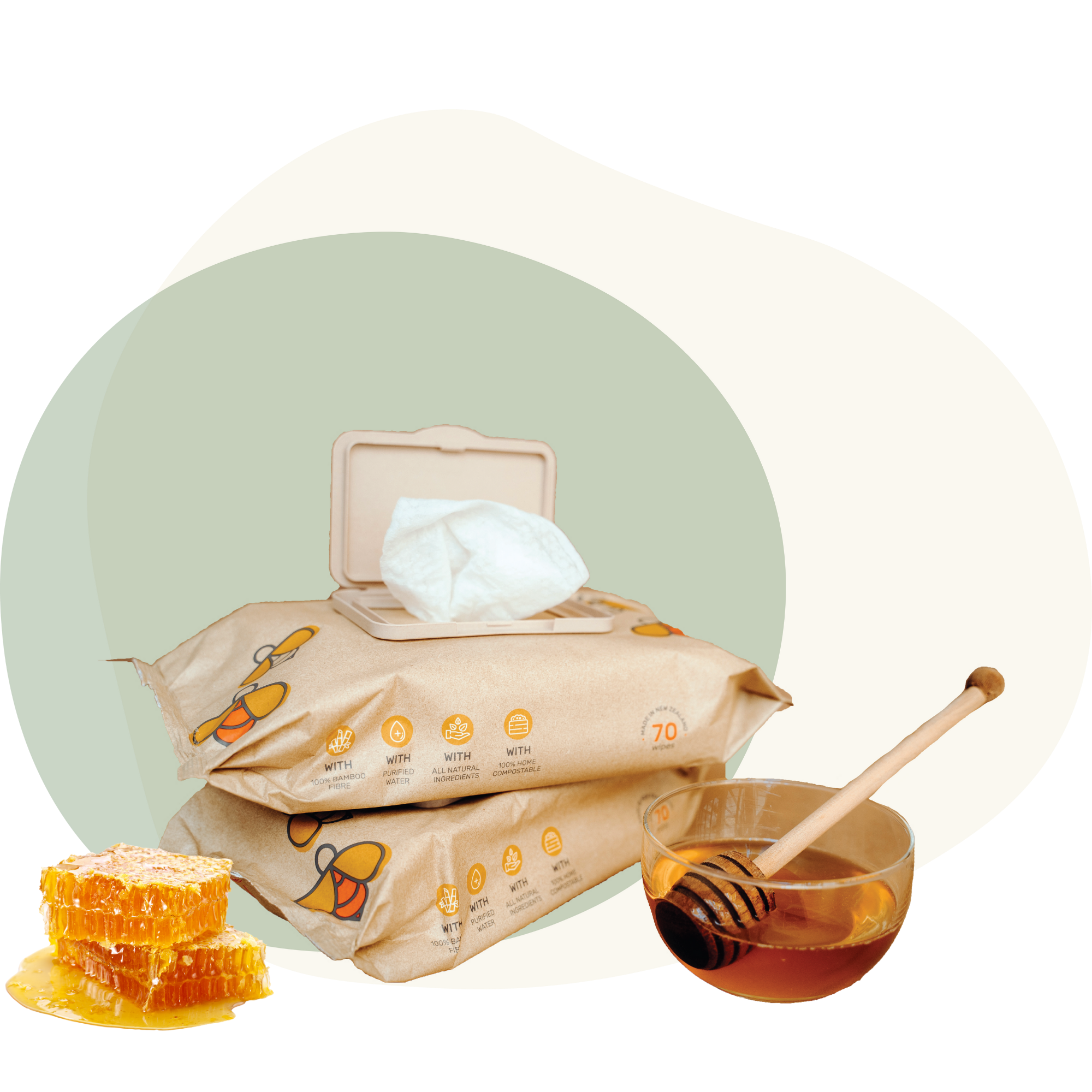 Manuka Honey Baby Wipes | Bamboo Baby Wipes – Terra Eco Baby Products